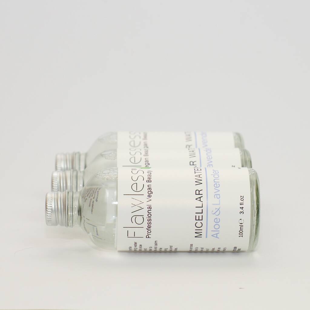 Plastic Free Micellar Water By Flawless | notonthehighstreet.com