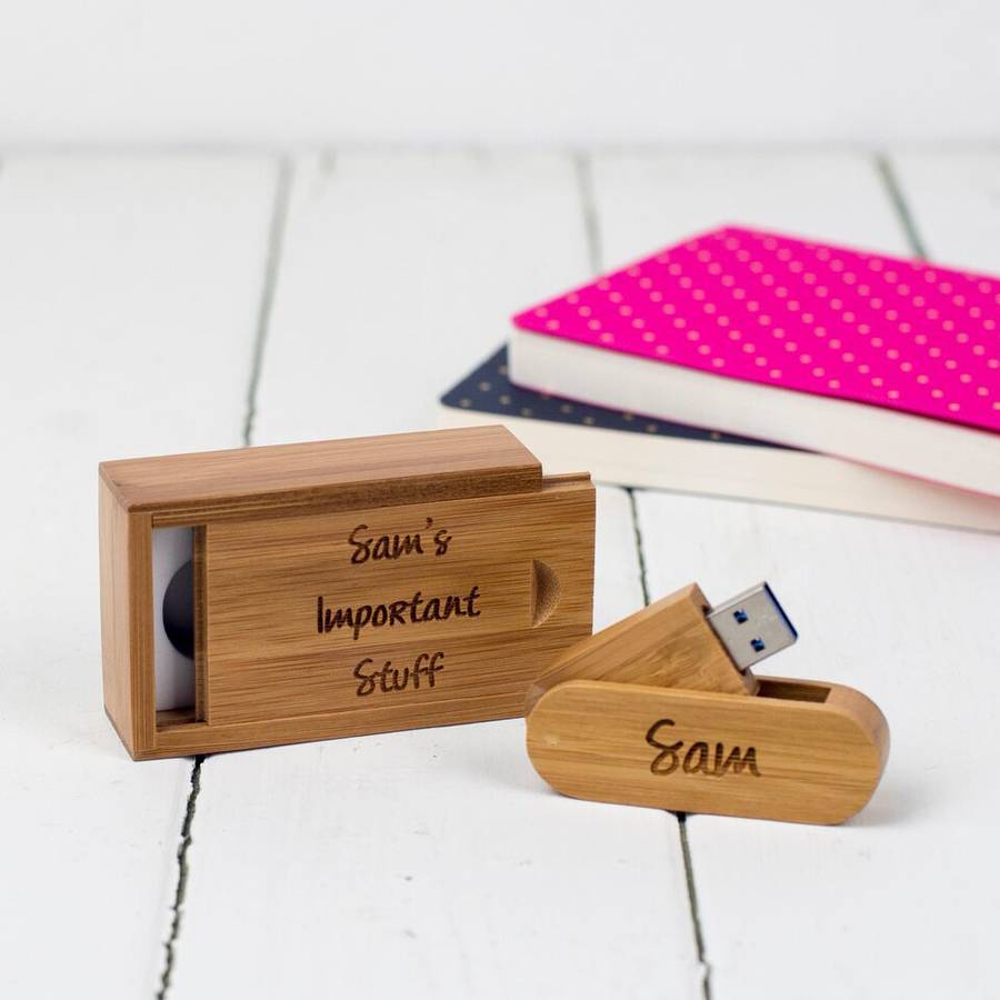 personalised usb flash drive by suzy q designs | notonthehighstreet.com