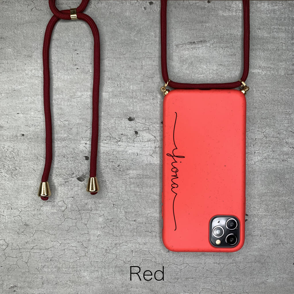 Personalised Eco Friendly Rope Case Cover For iPhone By ...