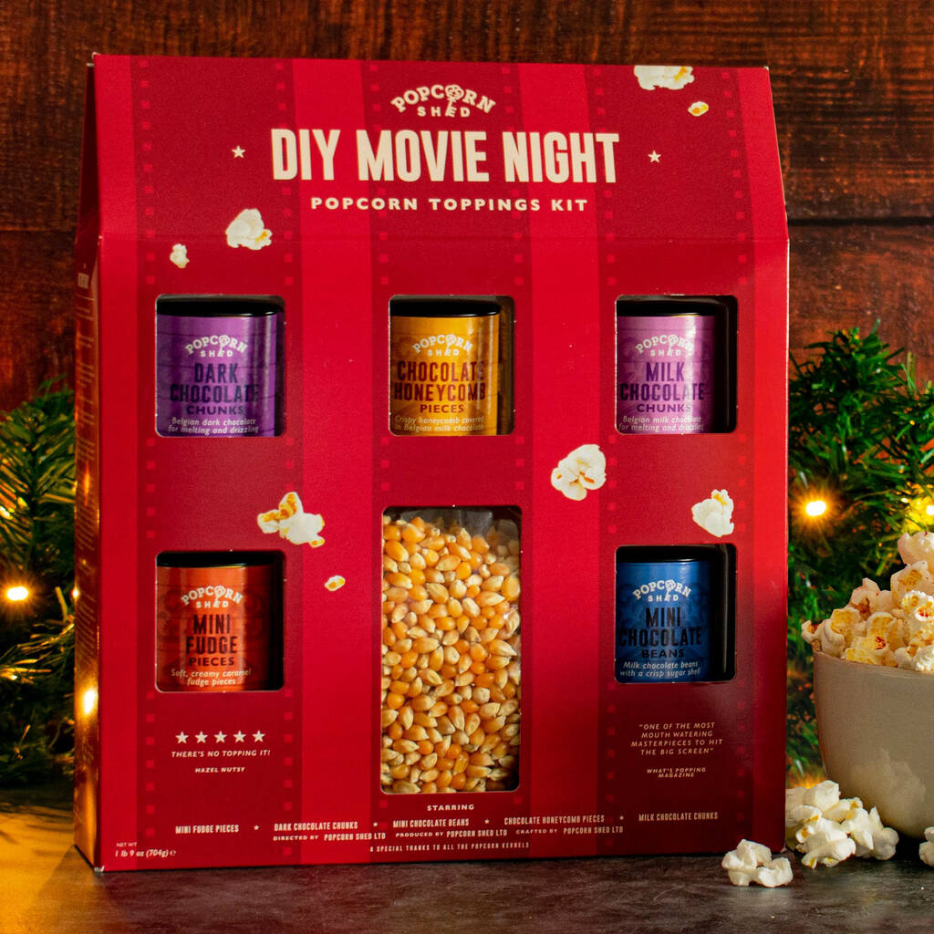 Make At Home Movie Night Popcorn Toppings Kit By Popcorn Shed ...