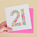 Girlie Things Special Milestone Birthday Card By Mrs L Cards ...