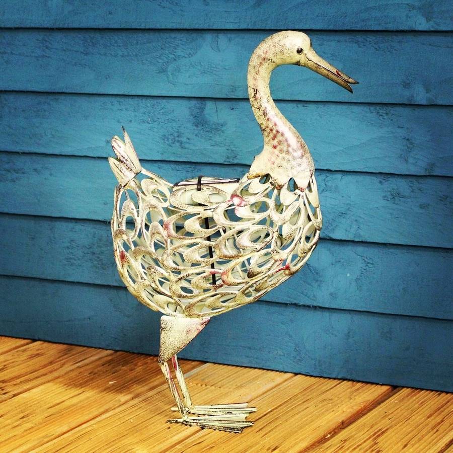 duck solar garden light by garden selections | notonthehighstreet.com