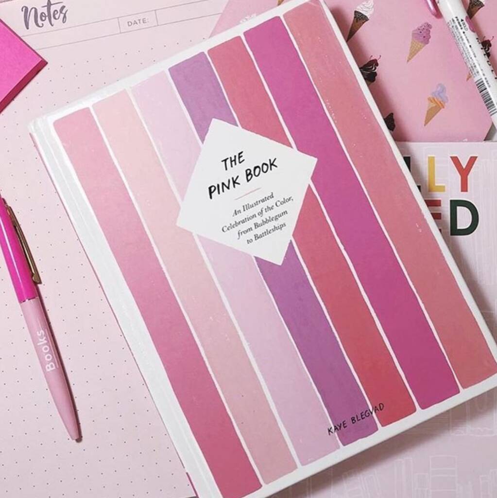 The Pink Hardback Book By The Best Room | notonthehighstreet.com