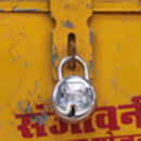 Old Yellow Money Box By Scaramanga | notonthehighstreet.com