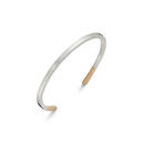 Two Tone Bangle By Oliver Twist Designs | notonthehighstreet.com