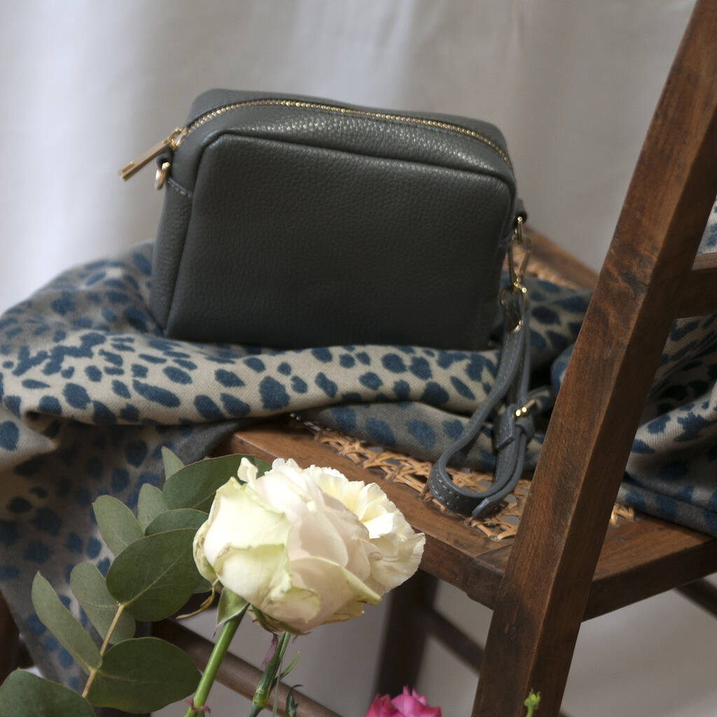 Crossbody Personalised Box Bag And Clutch By Grace & Valour ...