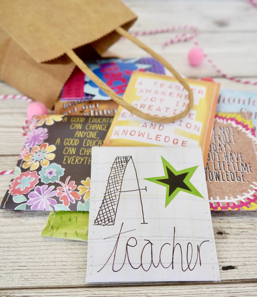 teacher tea gift by victoria mae designs | notonthehighstreet.com