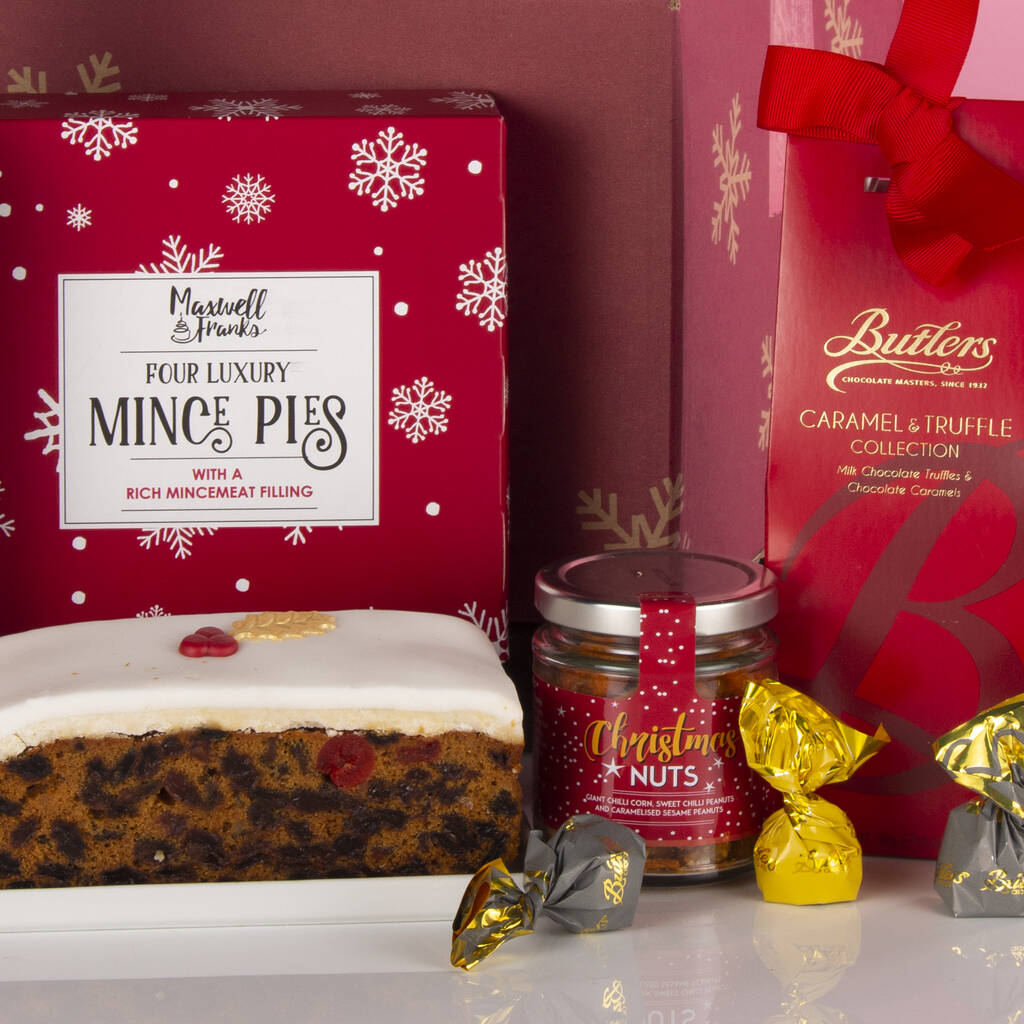 Christmas Cracker Carton Gift Hamper By Virginia Hayward