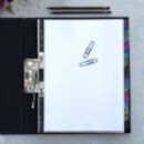 Rigid Leather A4 Lever Arch File Personalised Spine By Undercover ...