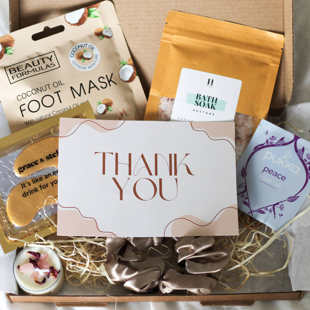 Thank You Teacher Self Care Pamper Hamper By MTH Craft Studio ...