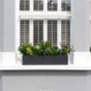 Evergreen Artificial Window Box In Large By Bay And Box London ...