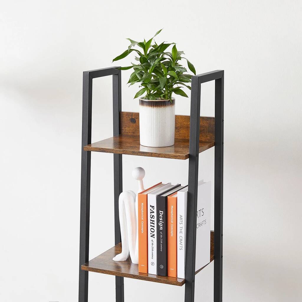 Five Tier Narrow Bookshelf Storage Shelf By Momentum ...