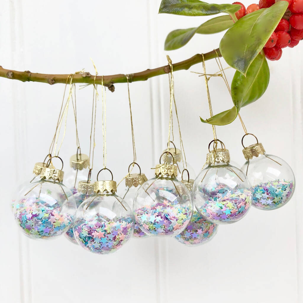 Twinkle Baubles Pack Of 12 By Pink Pineapple Home & Gifts ...