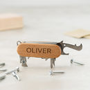 Personalised Animal Multi Tool Kit By Twenty Seven | notonthehighstreet.com