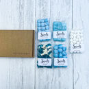 Blue Velvet Letterbox Sweets Gift Box By Sweets In The Post ...