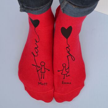 Personalised Me And You Socks By Solesmith | notonthehighstreet.com