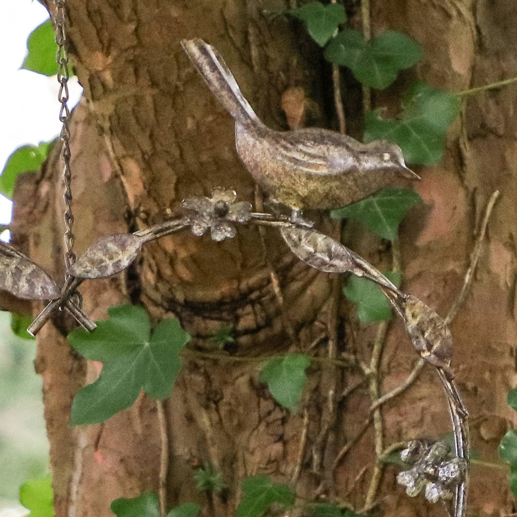 vintage green hanging heart bird dish by dibor | notonthehighstreet.com