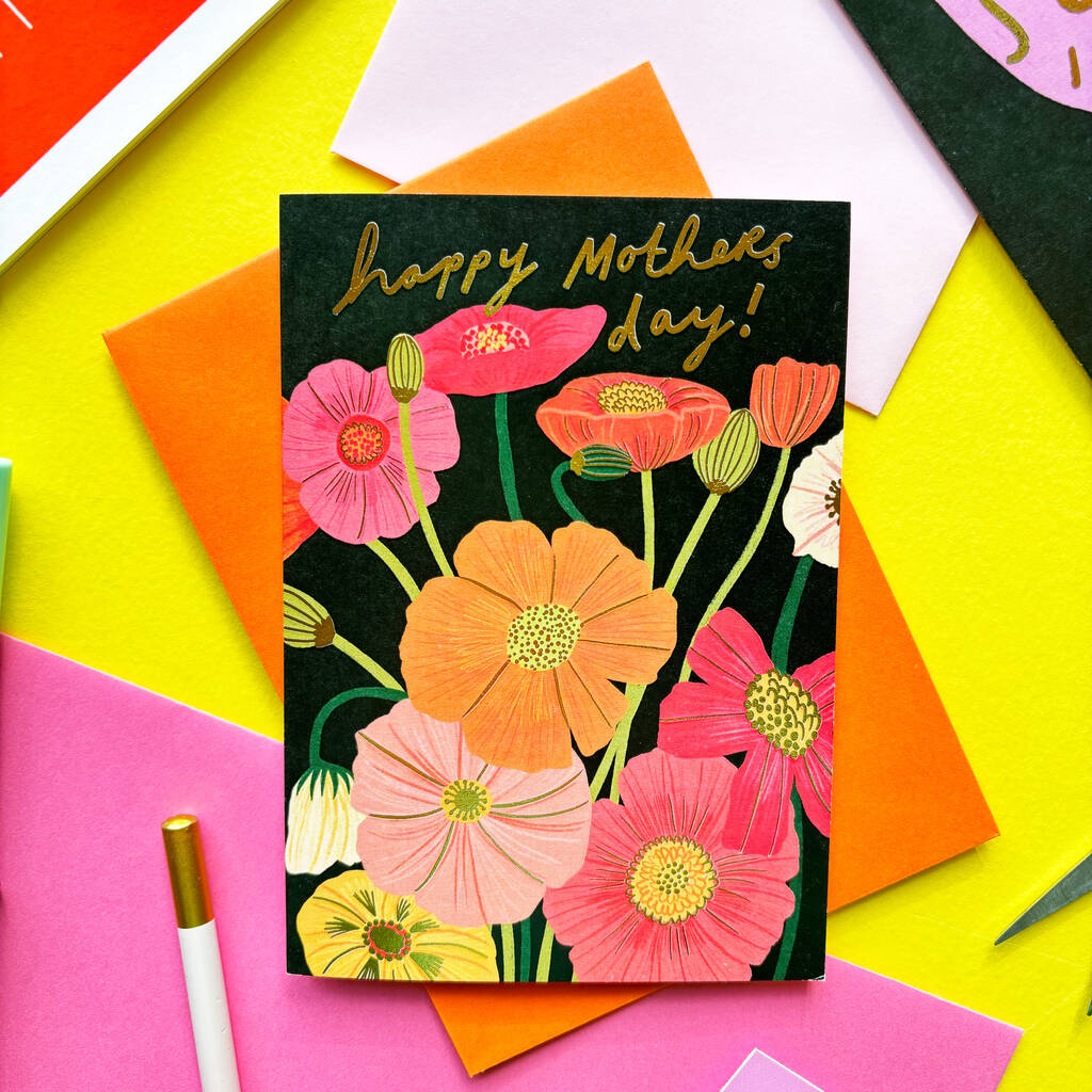 Happy Mother's Day Greetings Card By Kerrie Illustrates