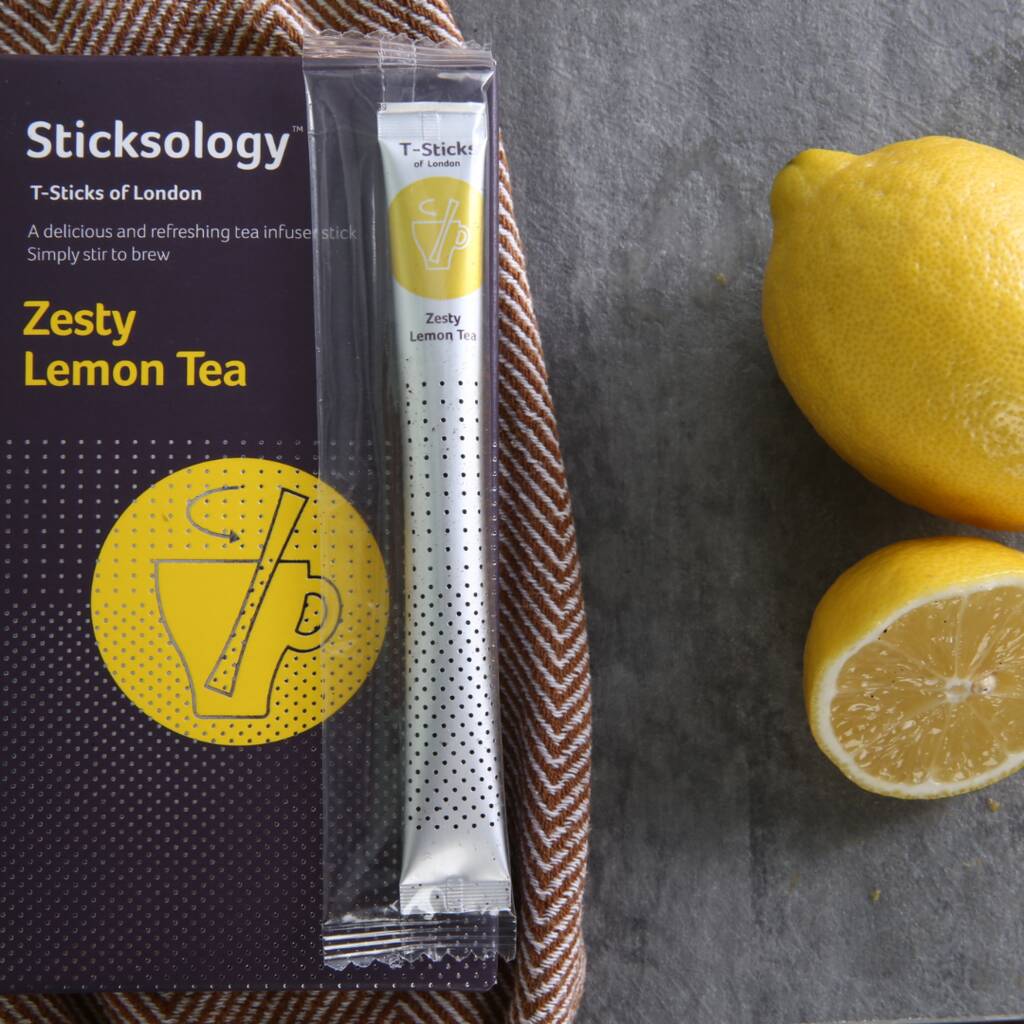 Tea Sticks Of London: Four Set Mix With Tea Stand By T-Sticksology