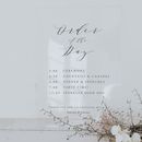 Felicity Order Of The Day Sign By Lilac & White | notonthehighstreet.com