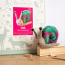 Snail Needle Felting Craft Kit By Hawthorn Handmade ...
