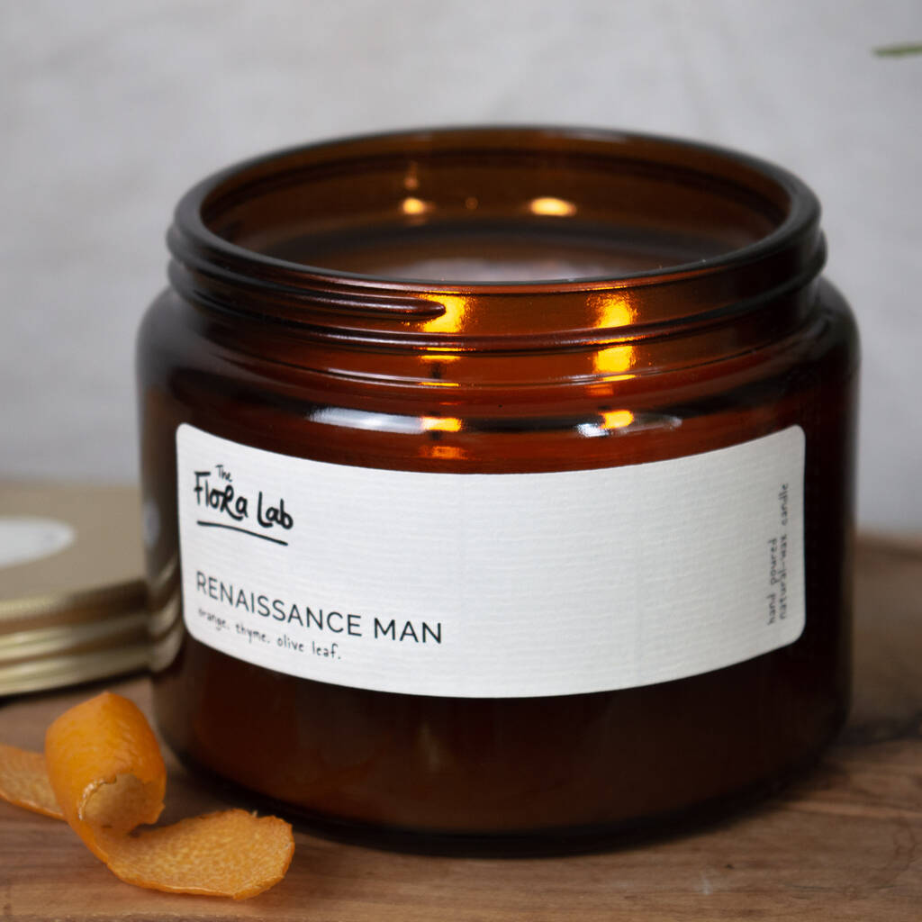Renaissance Man Natural Wax Candle By The Flora Lab ...