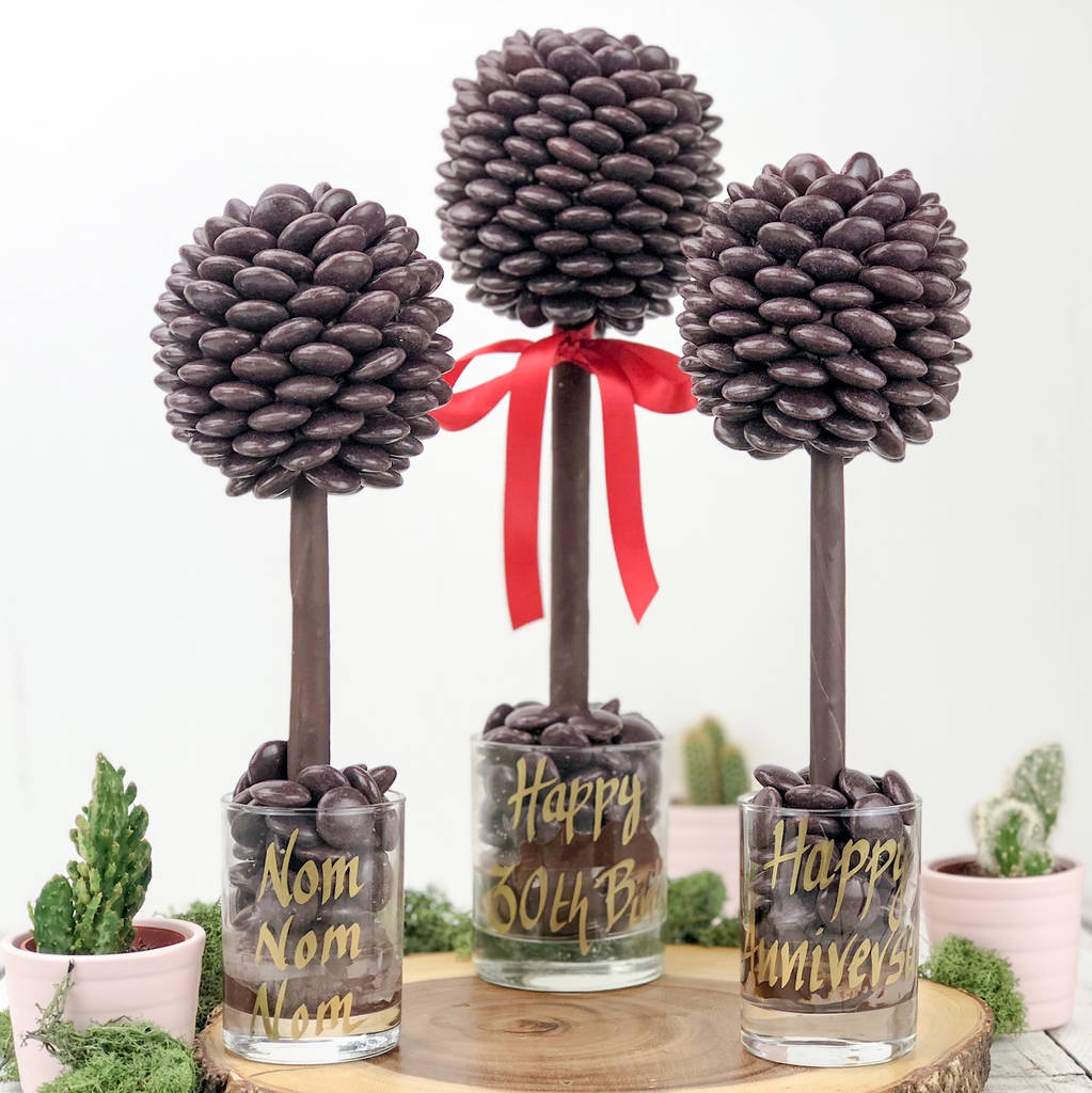 personalised minstrel chocolate sweet tree by sweet trees ...