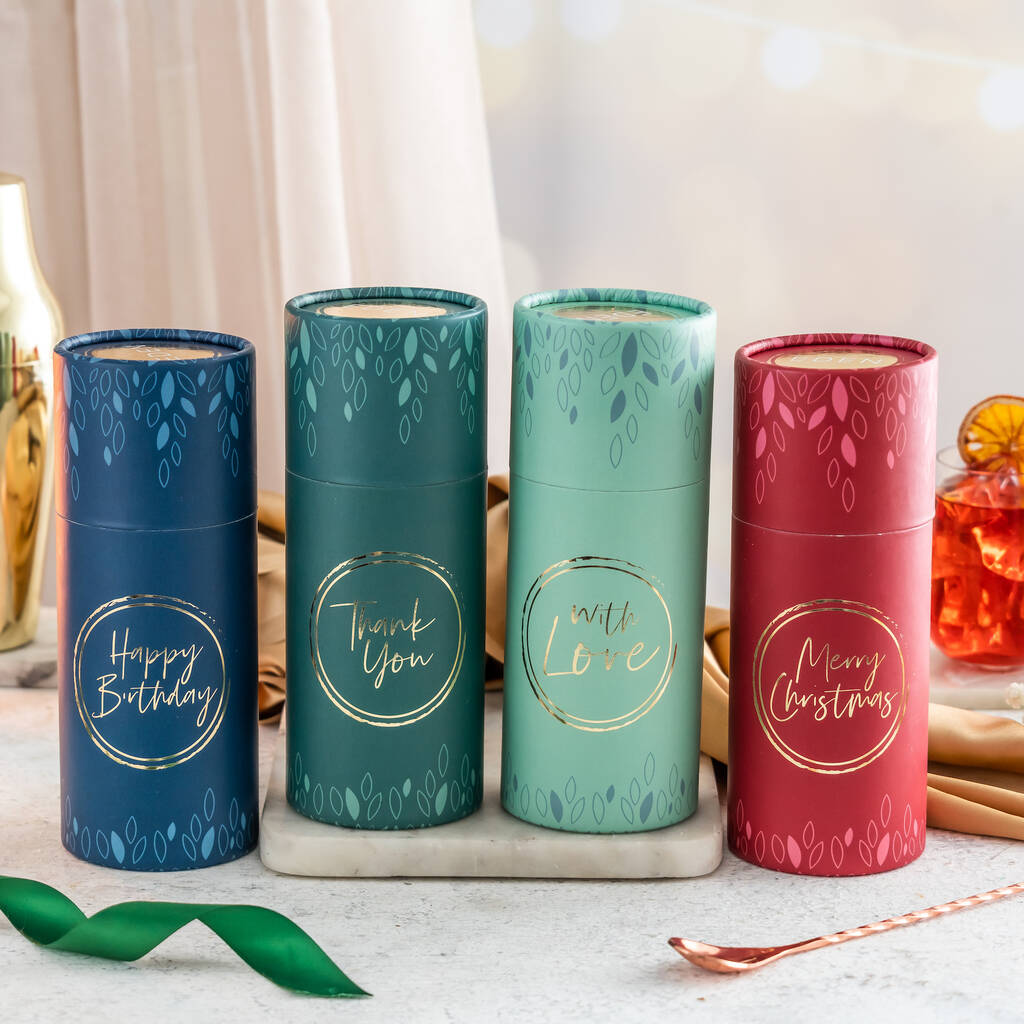 Ginger Whisky With Personalised Gift Tube Box By EDEN TREAT COLLECTION ...