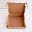 Brown Kraft Gift Box With Gold Leaf Heart By Kabinshop ...