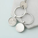 Personalised 1960 60th Birthday Sixpence Keyring By Charlie Boots ...