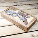 Chocolate Gun, Handcuffs And Pocket Knife Gift Box By The Amazing ...