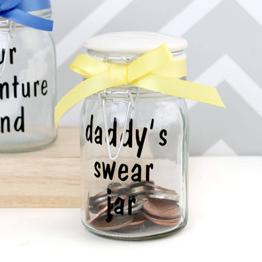 personalised savings jar by posh totty designs creates ...