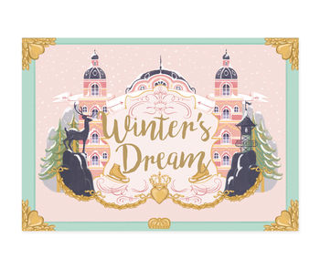 Winter's Dream Christmas Music Box Card By My Design Co ...