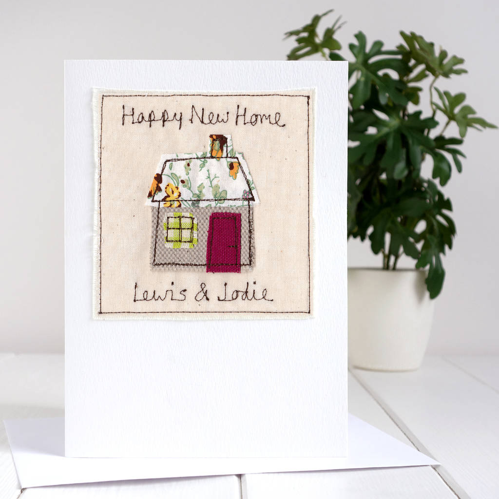 personalised new home card by milly and pip | notonthehighstreet.com