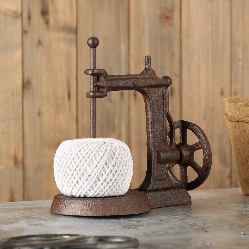 Vintage Cast Iron Twine Dispenser By Dibor | notonthehighstreet.com