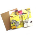 Africa Safari Panorama Card By Nina Nou | notonthehighstreet.com
