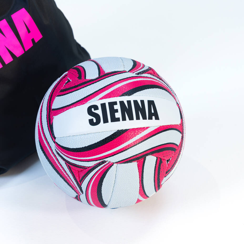 Personalised Netball Ball By We Print Balls | notonthehighstreet.com