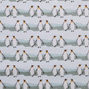 Penguin Christmas Wrapping Paper By Lorna Syson | notonthehighstreet.com
