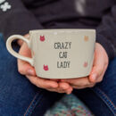 Crazy Cat Lady Mug By Kate Ceramics | notonthehighstreet.com