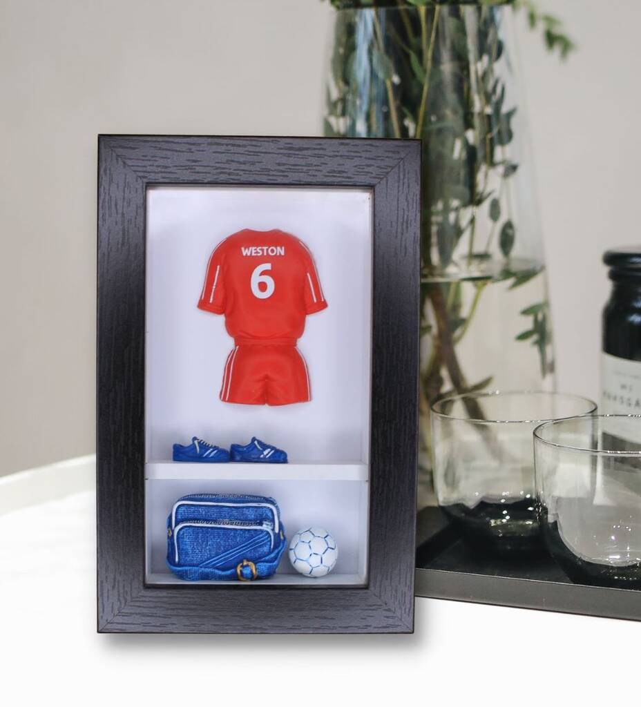 Personalised Football Gift, The 'Classic' Kit Box By The KitBox ...