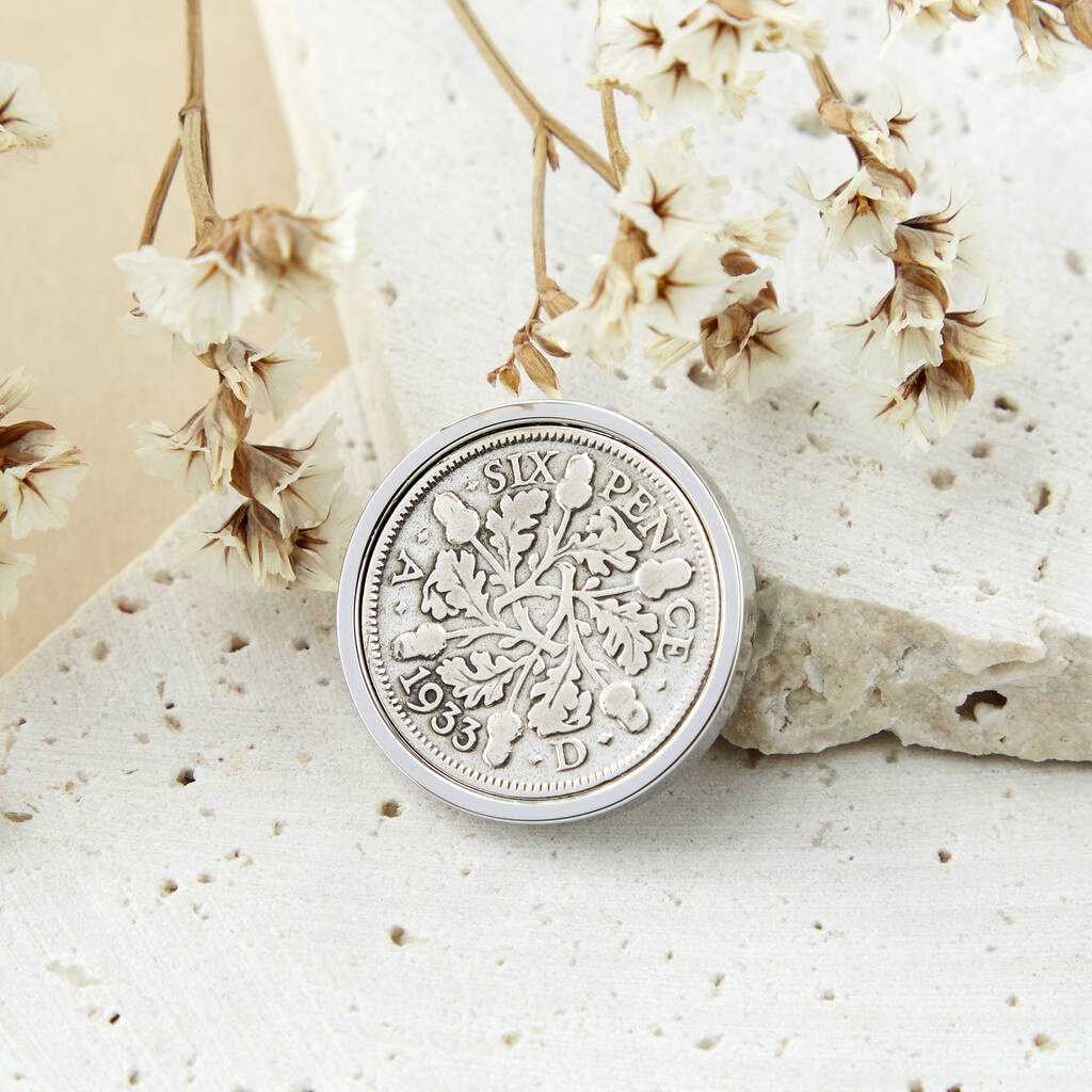 90th Birthday 1934 Sixpence Keepsake Coin Token By Ellie Ellie ...