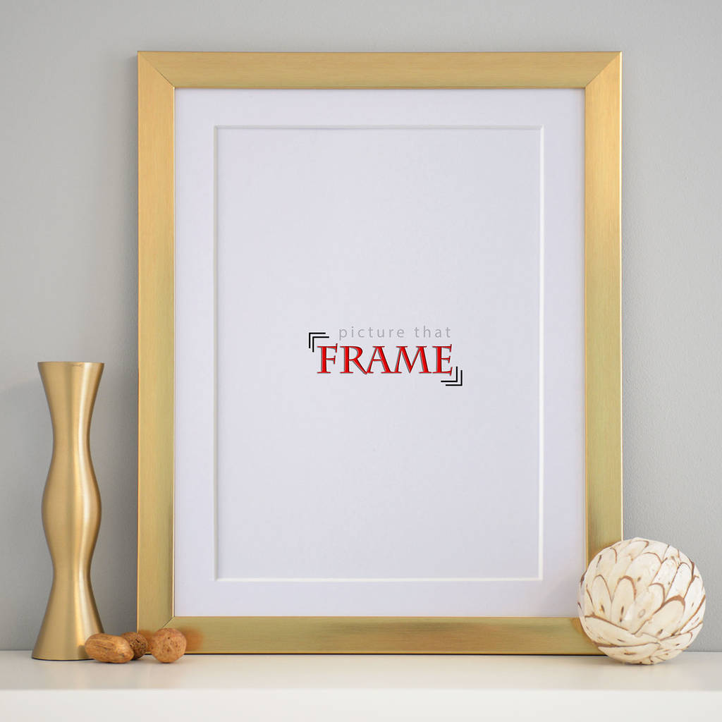 A3 Gold Frame By Picture That Frame Notonthehighstreet
