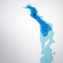 windermere bathymetric map by localoutlines | notonthehighstreet.com