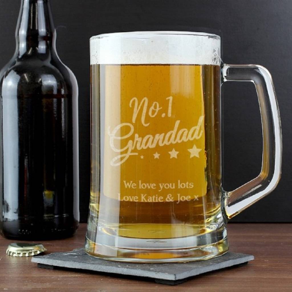Personalised Number One Grandad Pint Tankard By Chips Sprinkles personalised-number-one-grandad-pint-tankard-by-chips-sprinkles