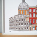 Rome Cityscape Illustration Print By Helena Carrington Illustration ...