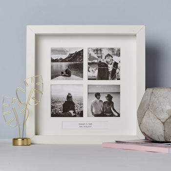 Personalised Four Windows Photo Frame By Posh Totty Designs Creates ...