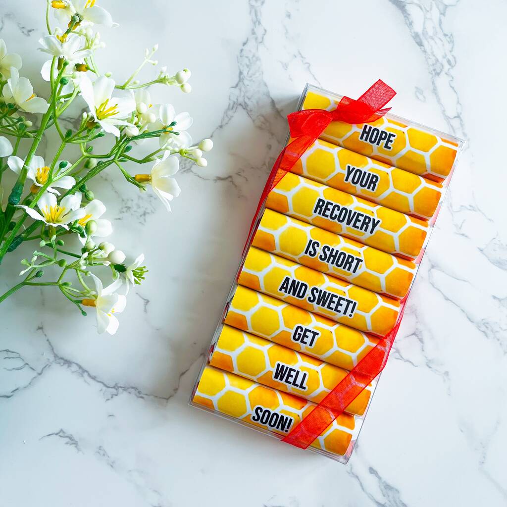 Personalised Get Well Soon Sweet Chocolate Gift By My Personalised ...