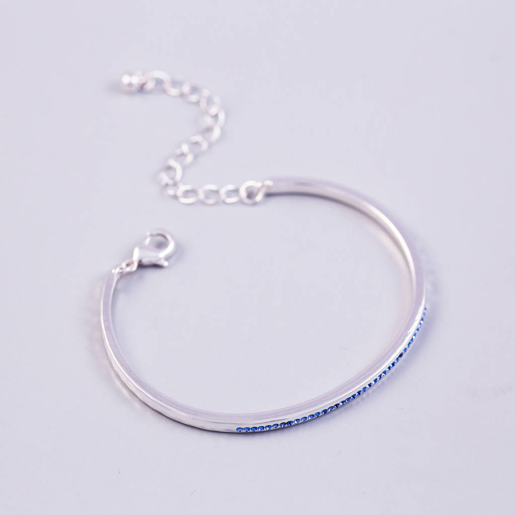 Bangle Made With Swarovski Crystals By J&S Jewellery ...