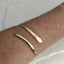 Snake Bangle By Sarah Hickey | notonthehighstreet.com