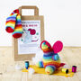 Sock Mouse Craft Kit By Sock Creatures | notonthehighstreet.com